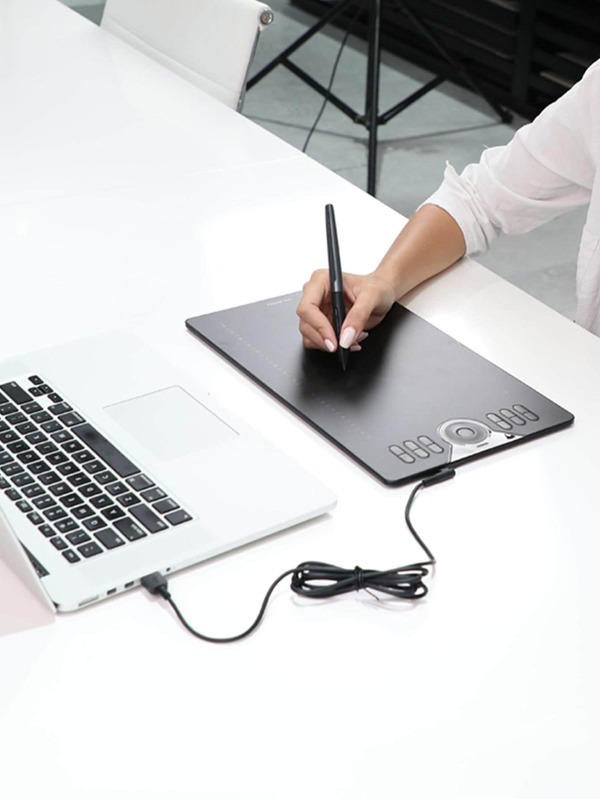 HS610 Graphics Drawing Tablet Android Devices Supported Battery-Free ...