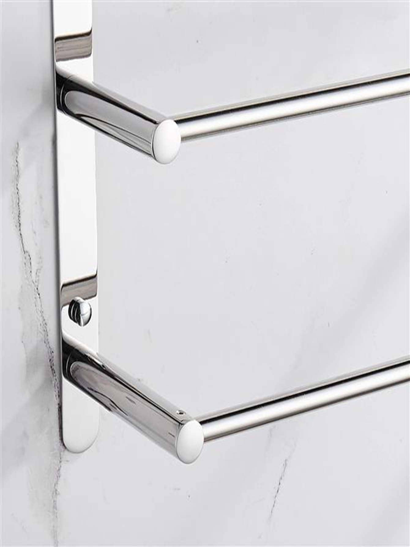 THREE Stagger Layers Towel Rack SUS304 Stainless Steel Hand Polishing ...