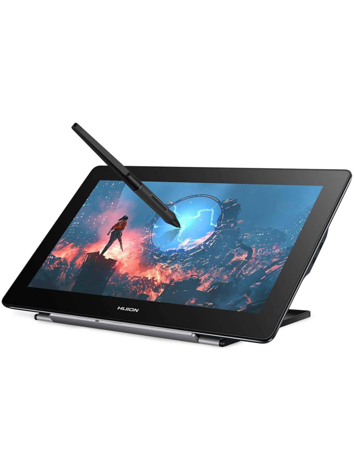 Kamvas Pro 16(4K) UHD Drawing Tablet Tilt Battery-Free Pen Stand 15.6 ...