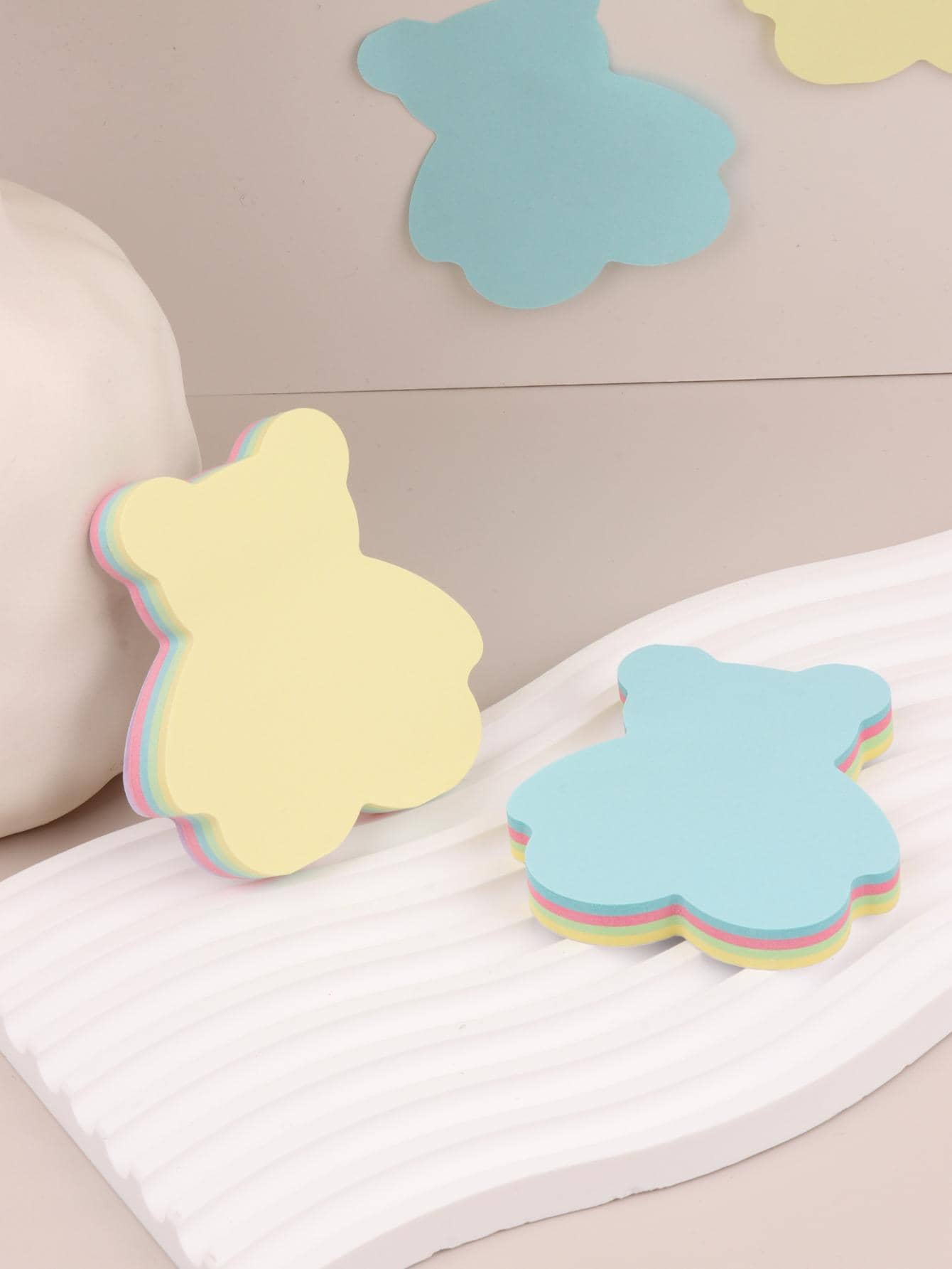 1pc Bear Shaped Sticky Note, Creative Multi-purpose Easy To Post ...