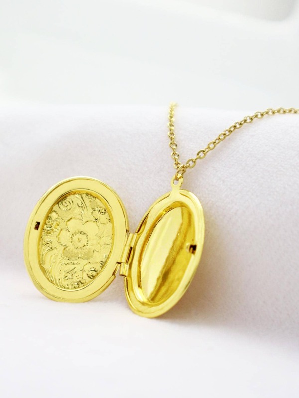 1pc Mysterious Garden Small Box Pendant Necklace, Personalized ...