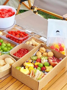 2pcs Plain Packaging Box | SHEIN USA