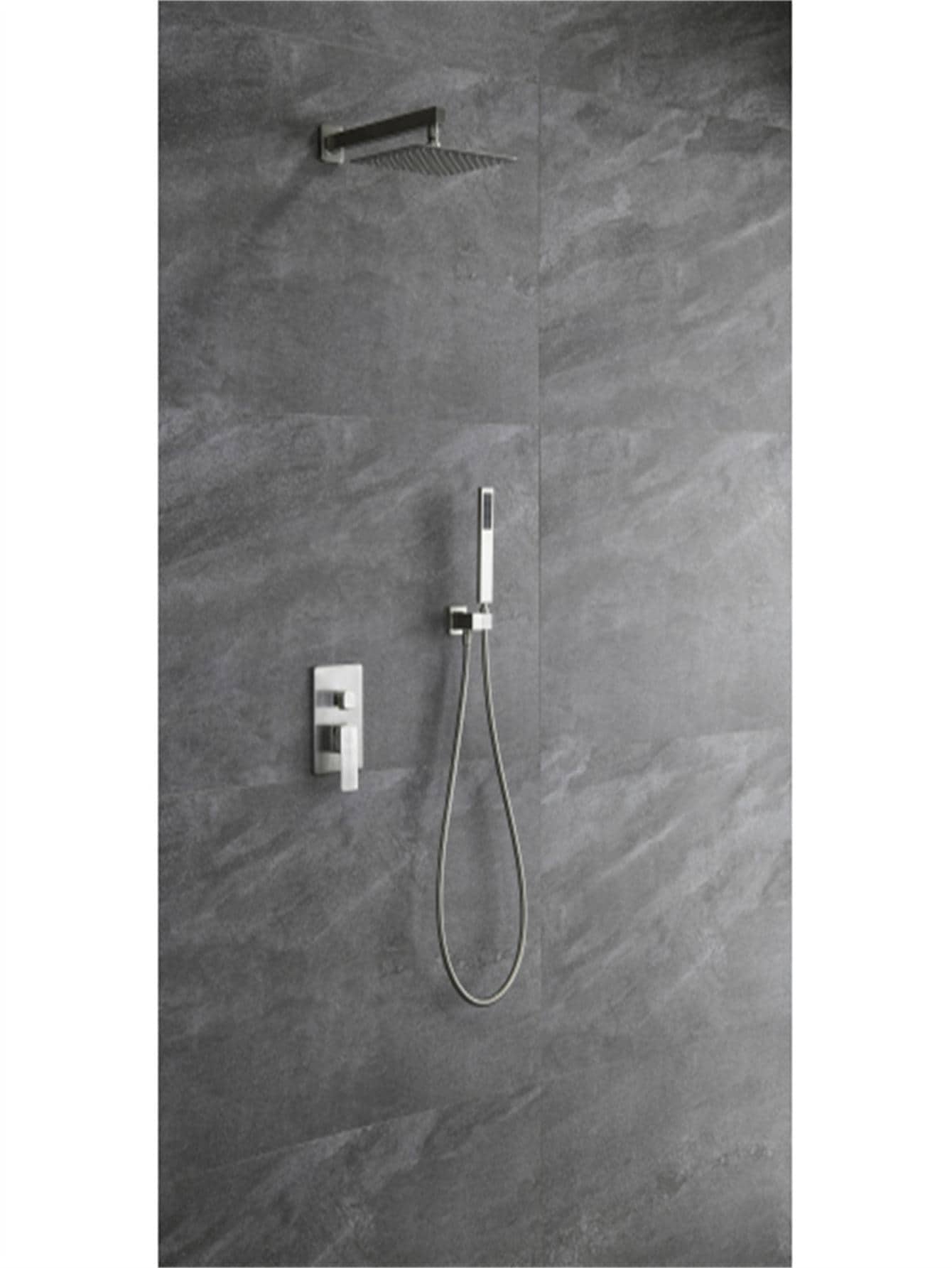 10 Inches Ceiling Mount Pressure Balanced Shower System Bathroom