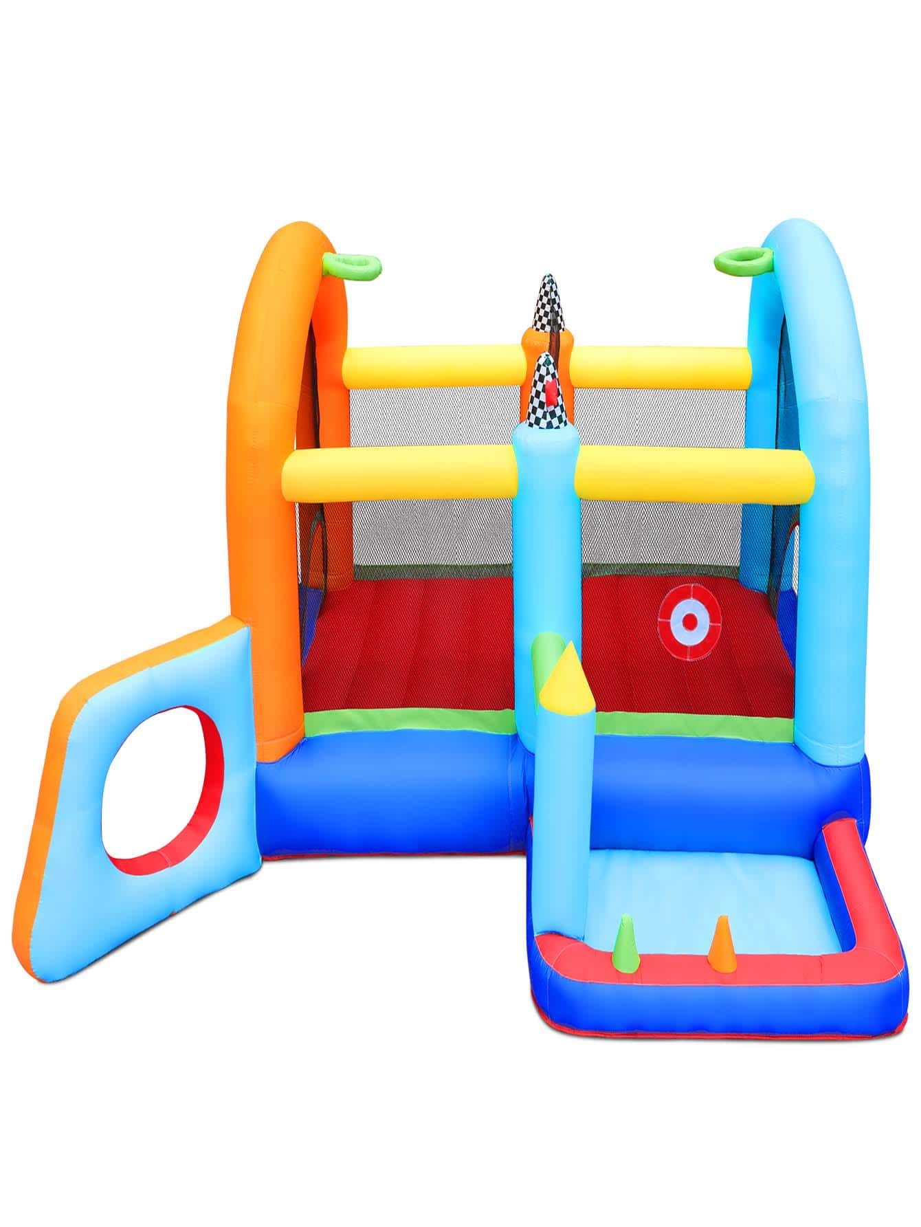 Inflatable Jumper Bounce House - Playground Backyard Playhouse Park ...