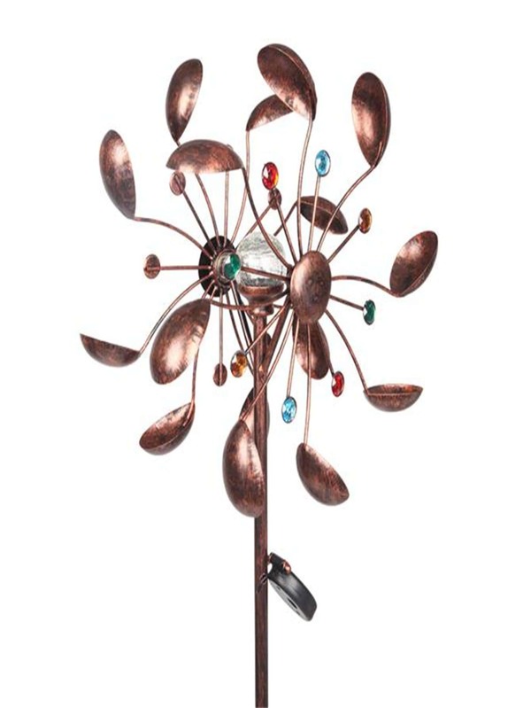 Wrought Iron Windmill-LED Light Petal Shape | SHEIN USA