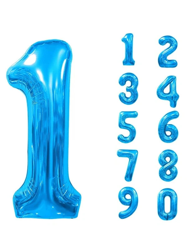 40 Inch Large Numbers Balloons ,Foil Mylar Big Number Balloons for ...