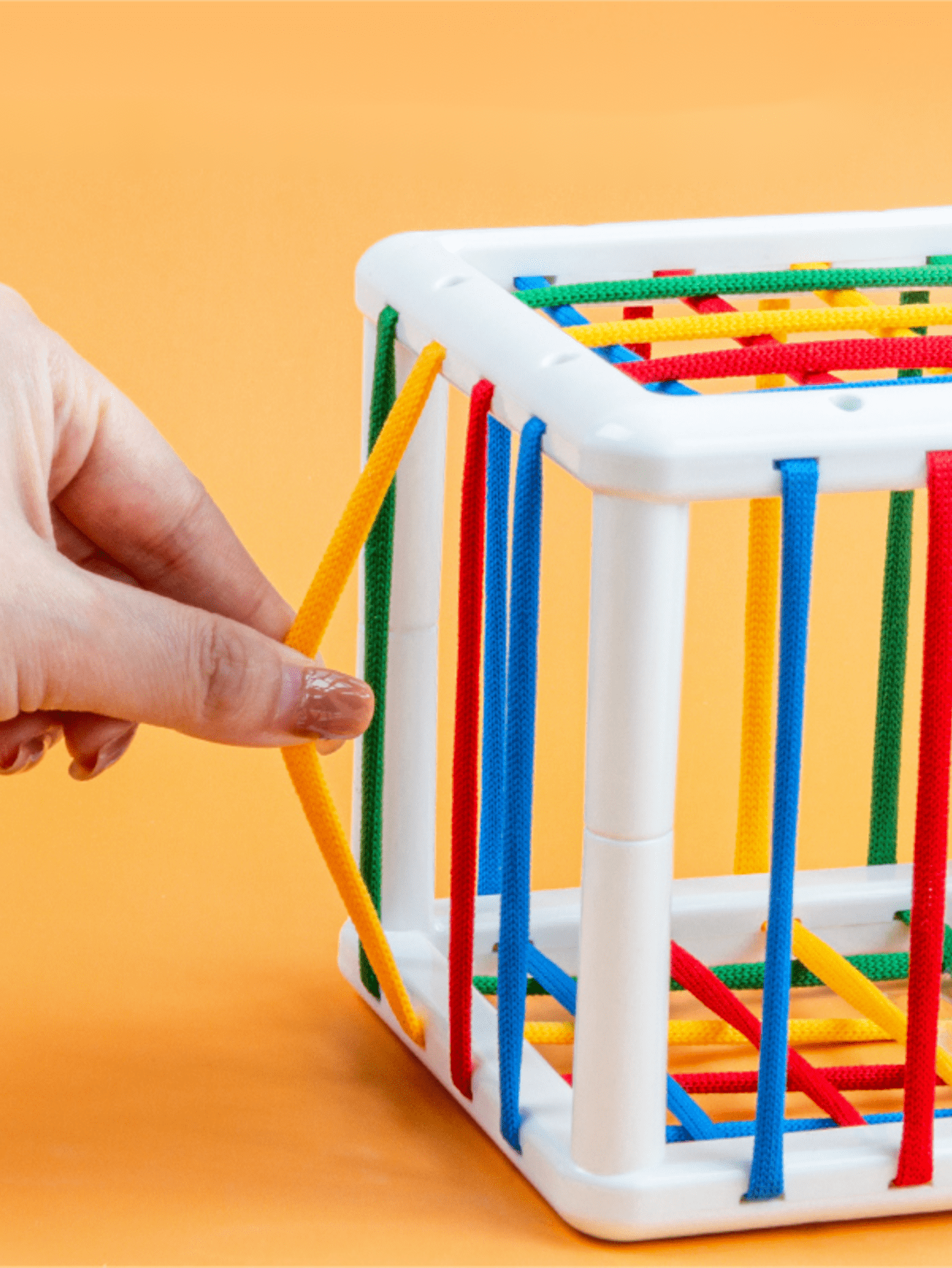 Baby Shape Sorter Toy Montessori Sensory Cube Sorting Toys Motor Skills ...