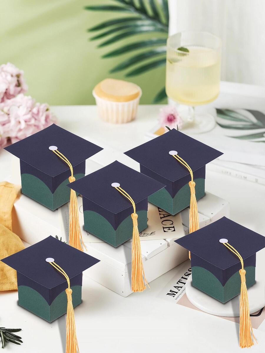 10pcs Graduation Cap Design Gift Box | SHEIN EUR