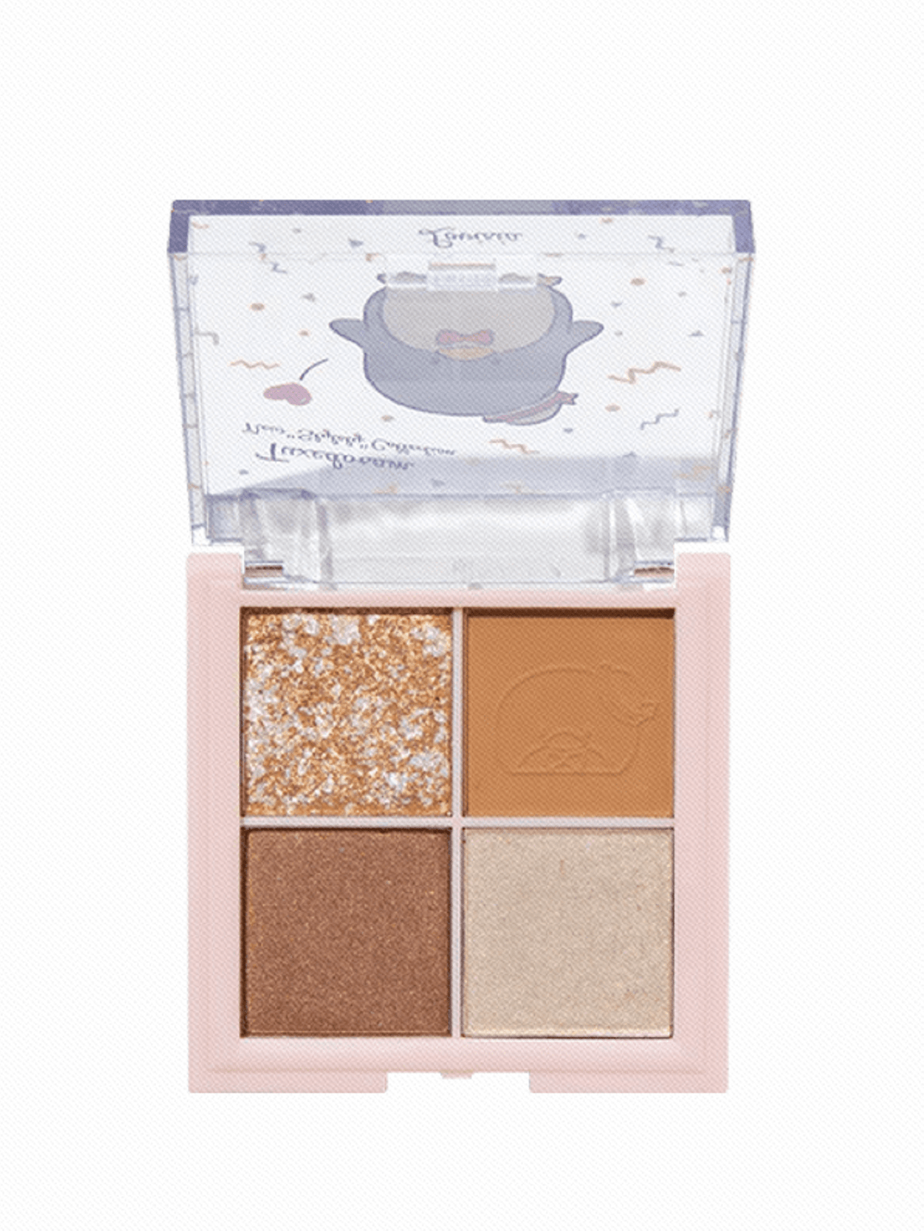 Four-color Eyeshadow Palette, Cartoon Penguin Pattern Eye Shadow ...