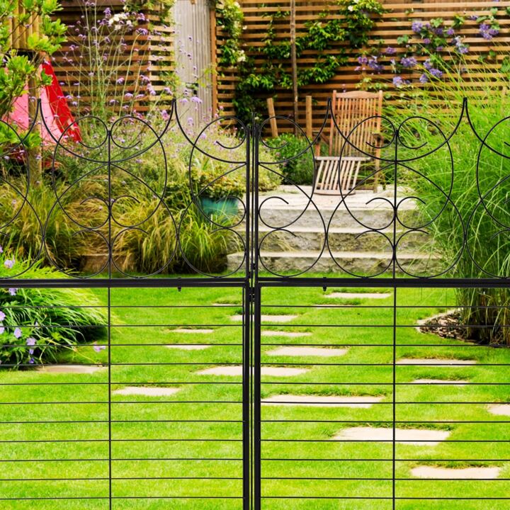 Decorative Wire Garden Fence