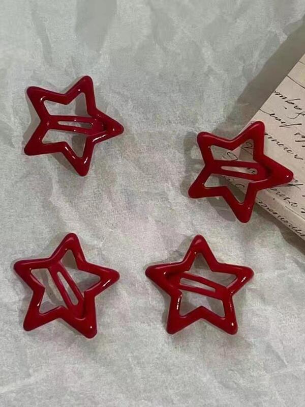 20pcs Women Star Design Fashionable Hair Clip For Daily Life Shein Usa