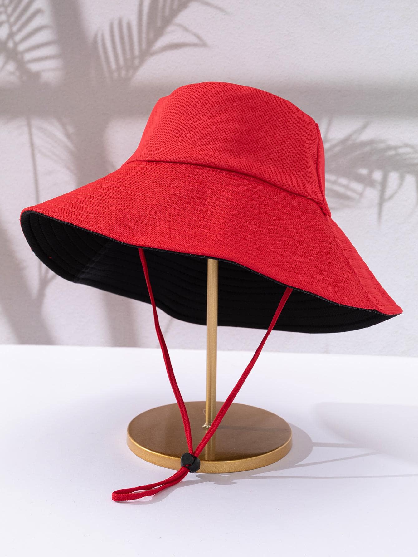 Drawstring Decor Reversible Bucket Hat | SHEIN USA