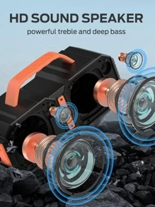 BUGANI Bluetooth Speakers M83 Speaker IPX6 Waterproof Portable ...