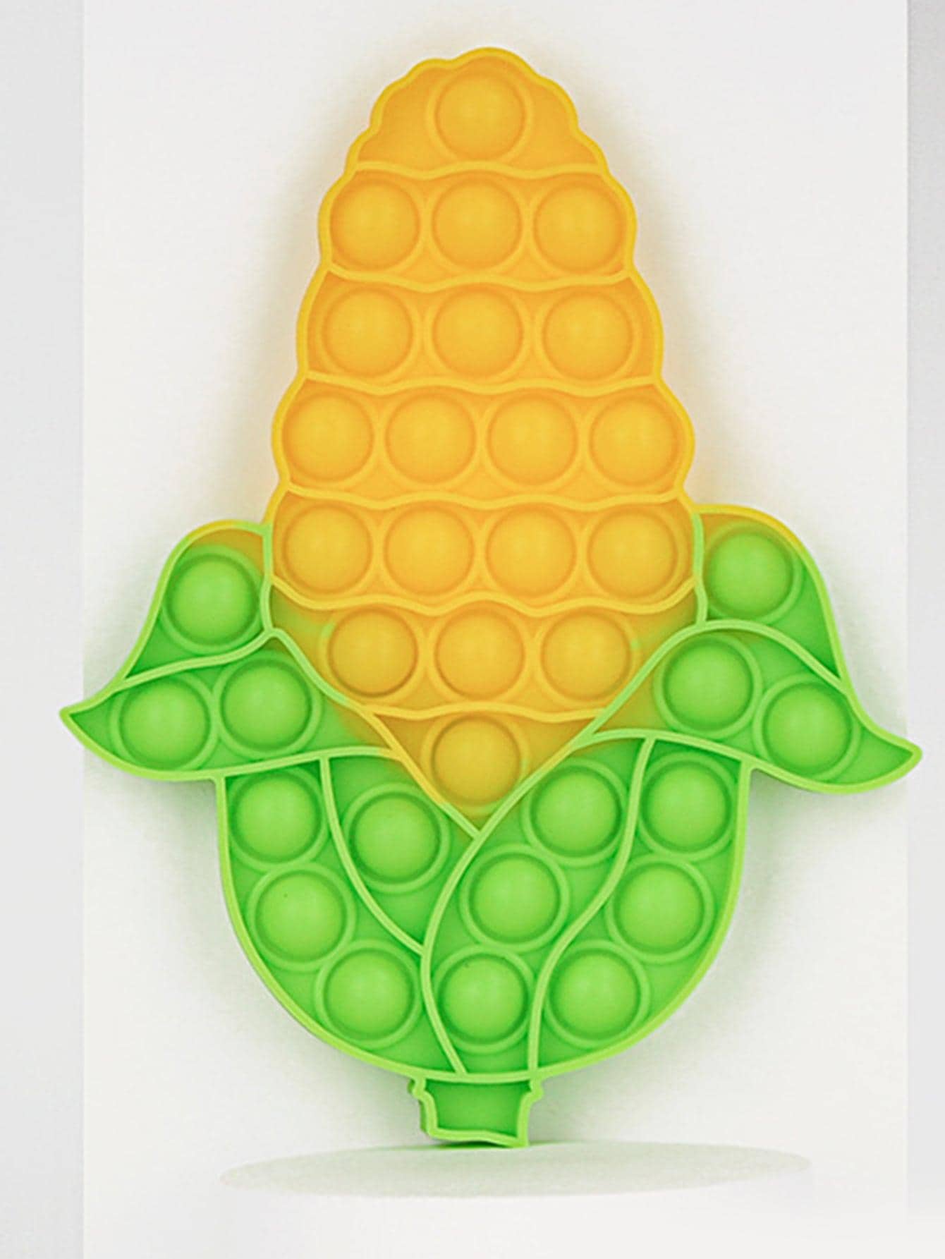 Corn Shaped Push Pop Bubble Fidget Toy | SHEIN UK