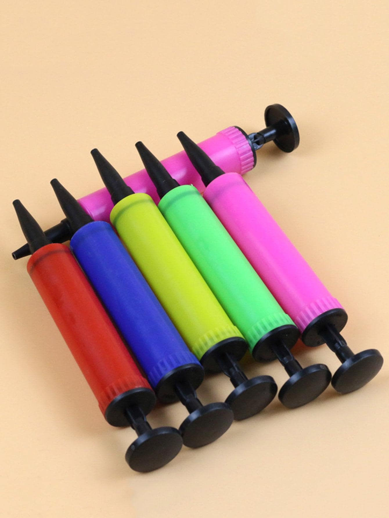 Mini Plastic Hand Balloon Pump ,Randomly Color for Foil and Latex ...