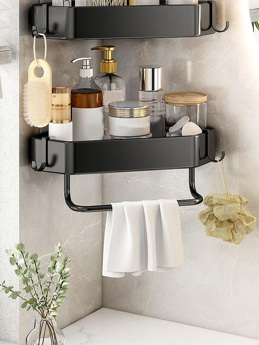 1pc Wall Mounted Bathroom Storage Rack | SHEIN USA