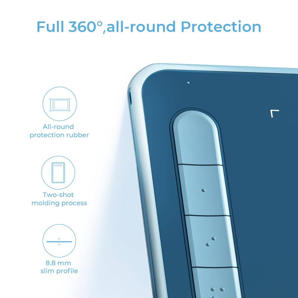 Deco L Drawing Tablet 10x6 Inch Computer Graphic Tablet With Updated ...