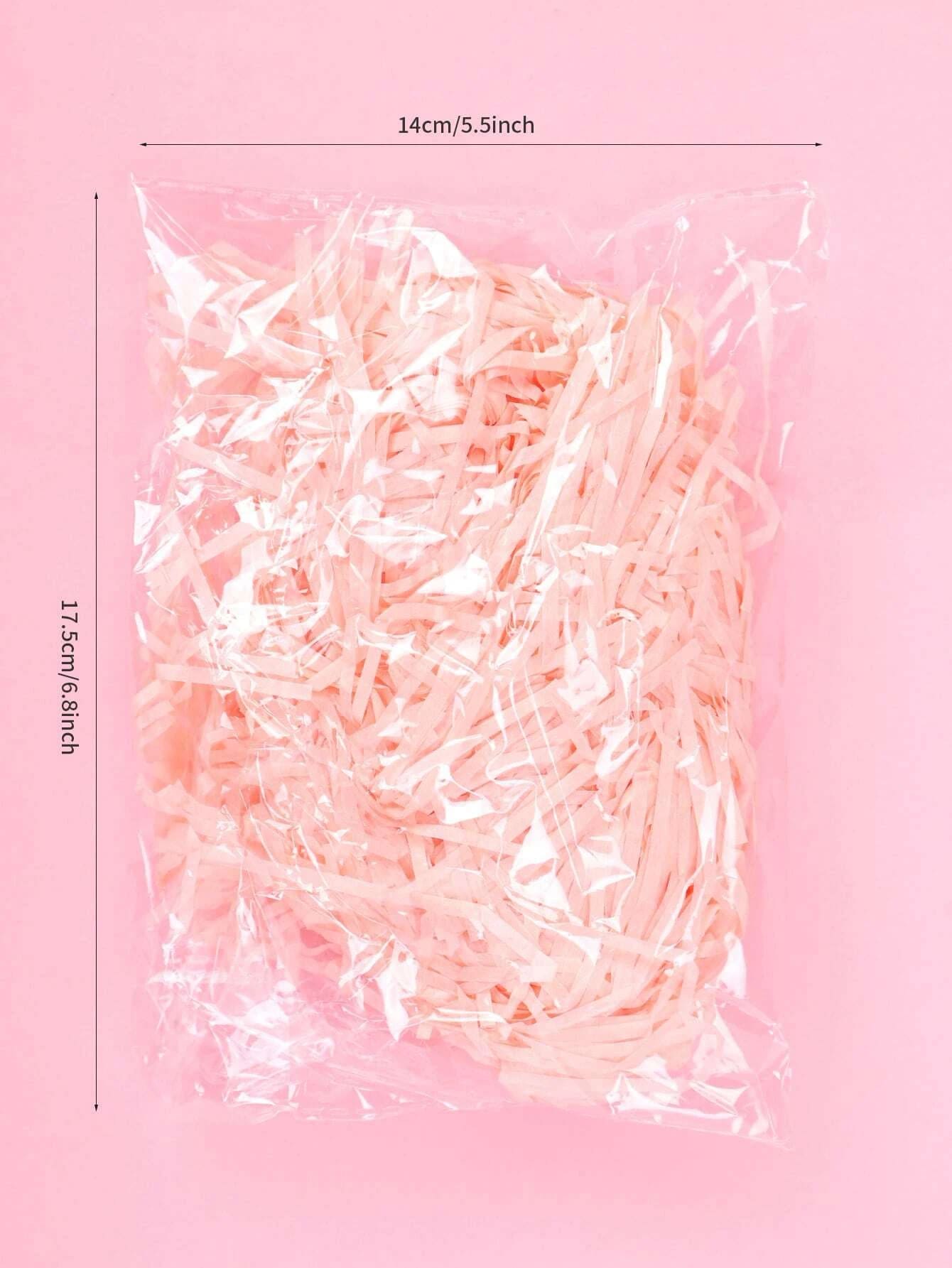 1pack Paper Gift Raffia, Modern Pink Gift Filler For Party | SHEIN USA