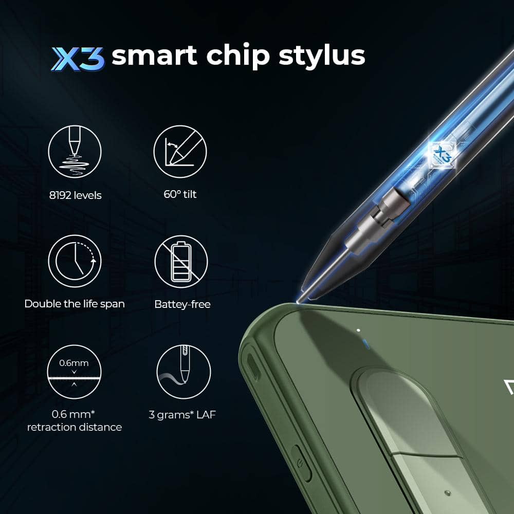 Deco MW Bluetooth Wireless Computer Graphics Tablet, Battery-Free X3 Stylus And 8 Shortcut Keys ...