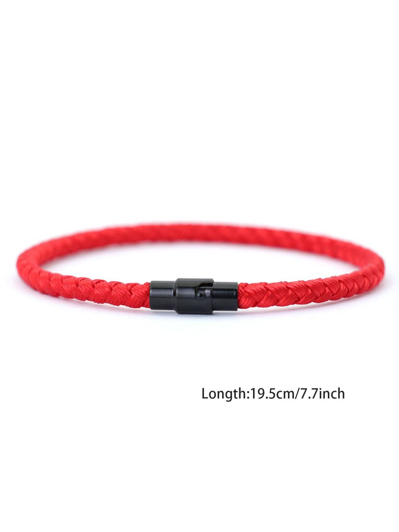 Keel Rope Bracelet Men Lucky Red Thread Bracelet Attract Mirco Magnetic ...