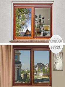 One Way Privacy Window Film, Day Reflector Reflective Heat Protection ...