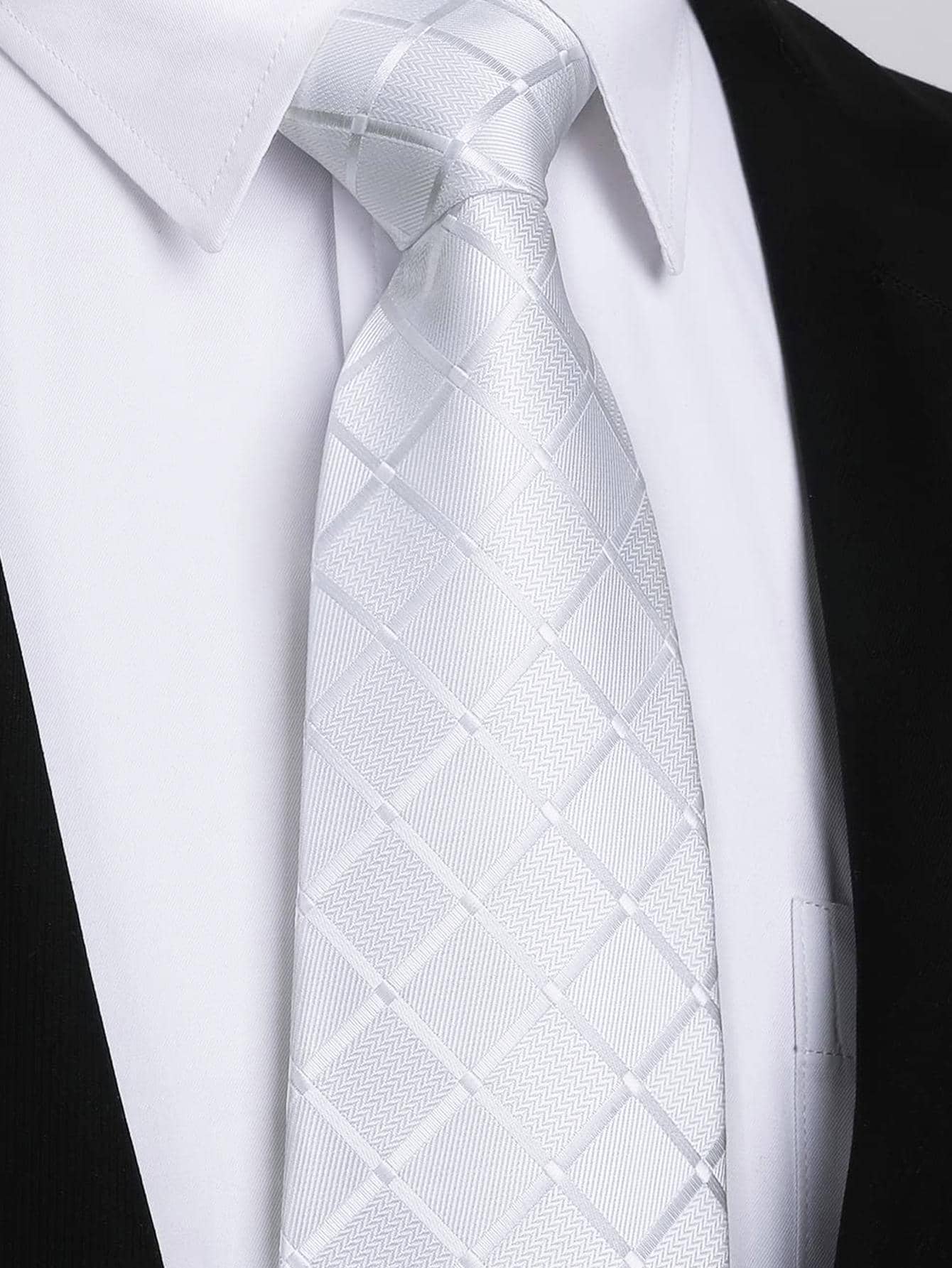 1pc Men Geometric Pattern Tie For Decoration For Men Gifts Casual ...