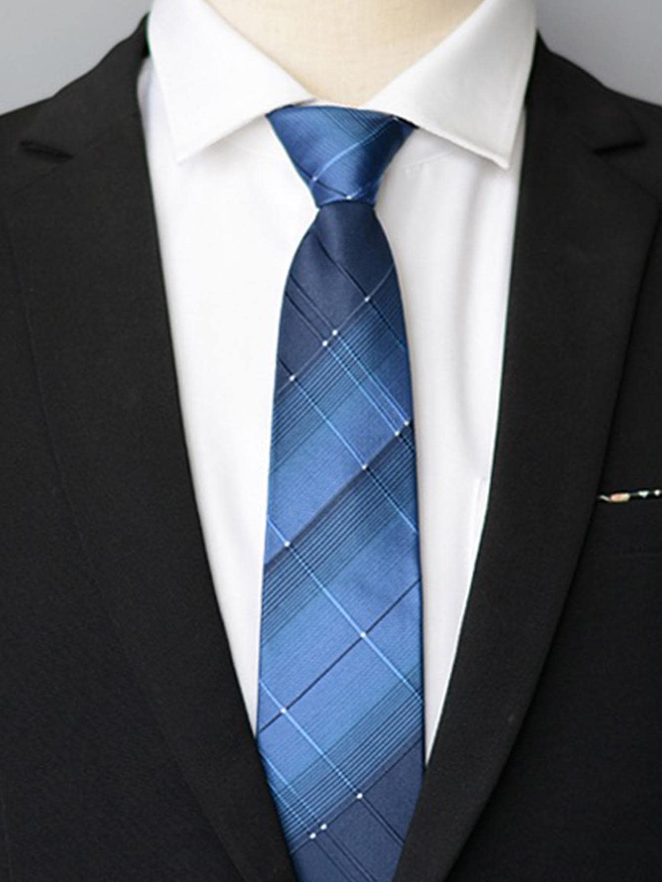 Plaid Ties For Men
