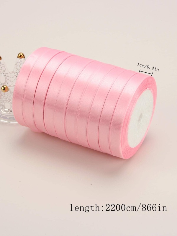 1 Roll Satin Ribbon 25 Yards, Gift Wrapping Ribbon For Flower Bouquet ...