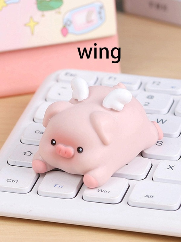 1pc Cartoon Pig Shaped Random Decoration Craft | SHEIN USA