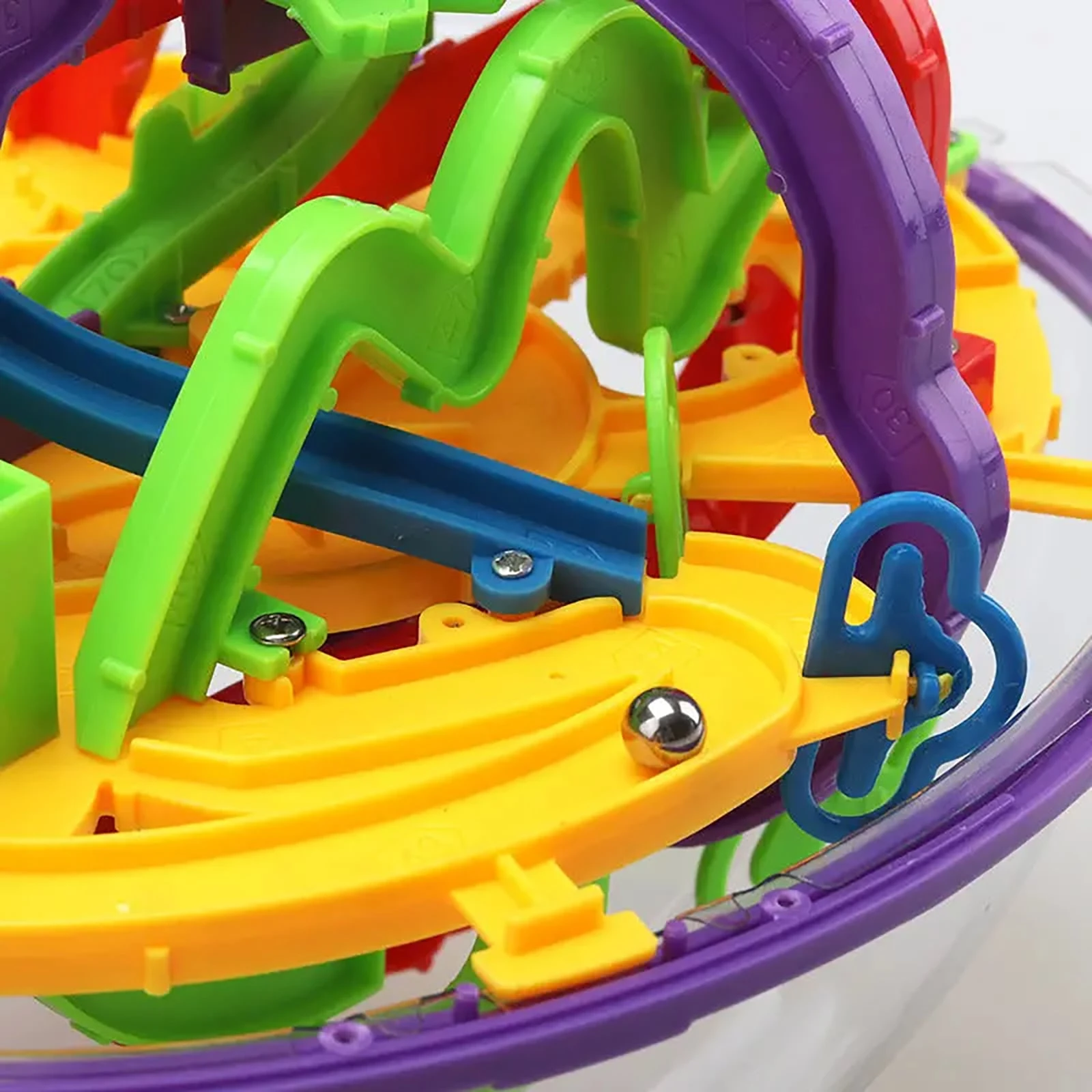 3D Maze Ball Toy, Obstacles Maze Ball Interactive Maze Game with ...