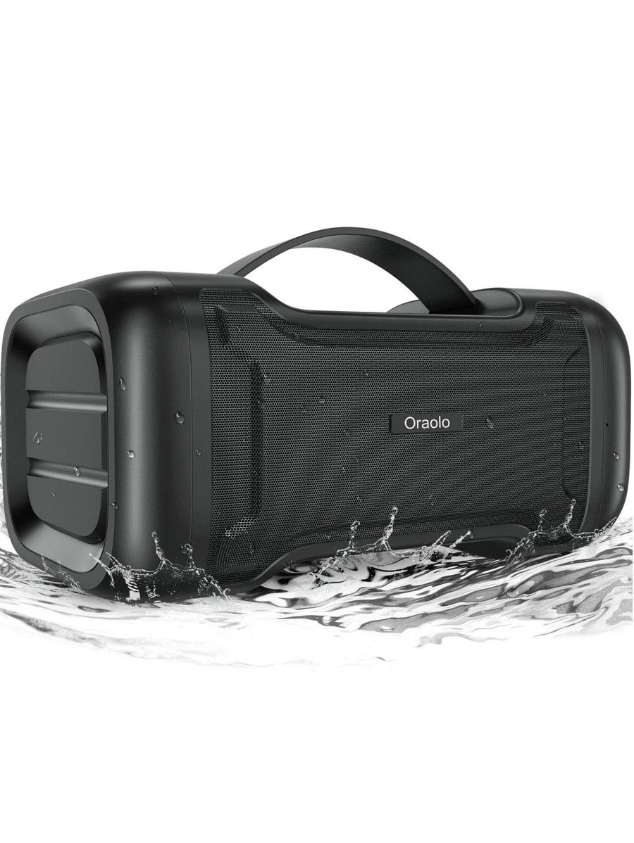 Oraolo Bluetooth Speaker with Deep Bass Basser Portable Speakers ...