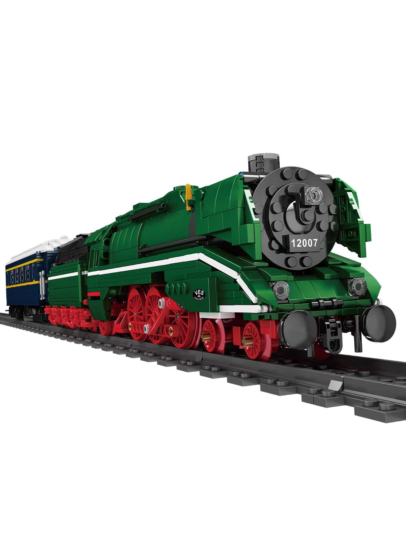 Mould King 12007 German Express Train Building Kits for Boys, 2348 ...