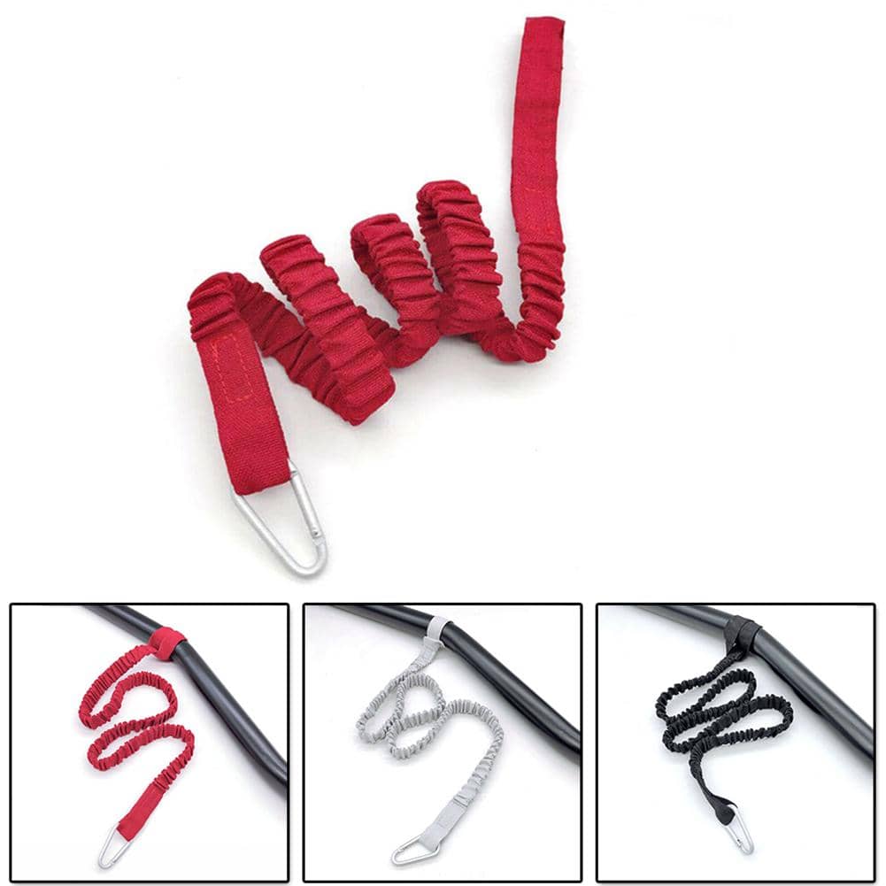 Kayak Paddle Leash Adjustable Tie Rope With Safety Hook For Kayak ...