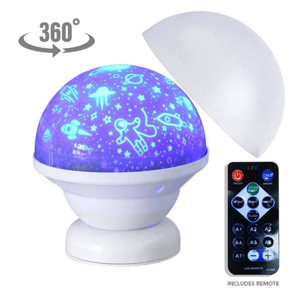 SHEIN Outlet Gabba Goods Outer Space Rotating LED Projector | SHEIN USA