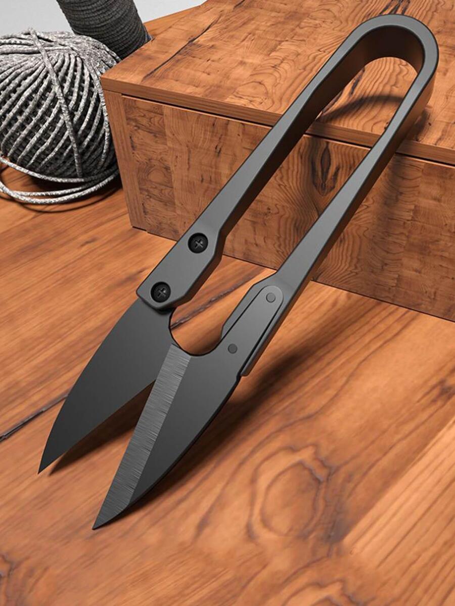 1pc Iron Sewing Scissors, Minimalist Embroidery Thread Scissors For ...