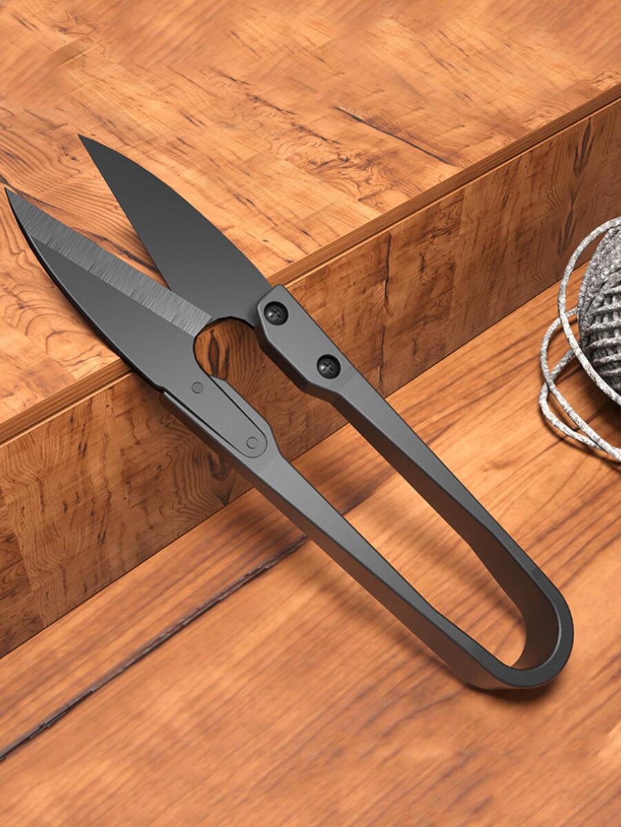 1pc Iron Sewing Scissors, Minimalist Embroidery Thread Scissors For ...