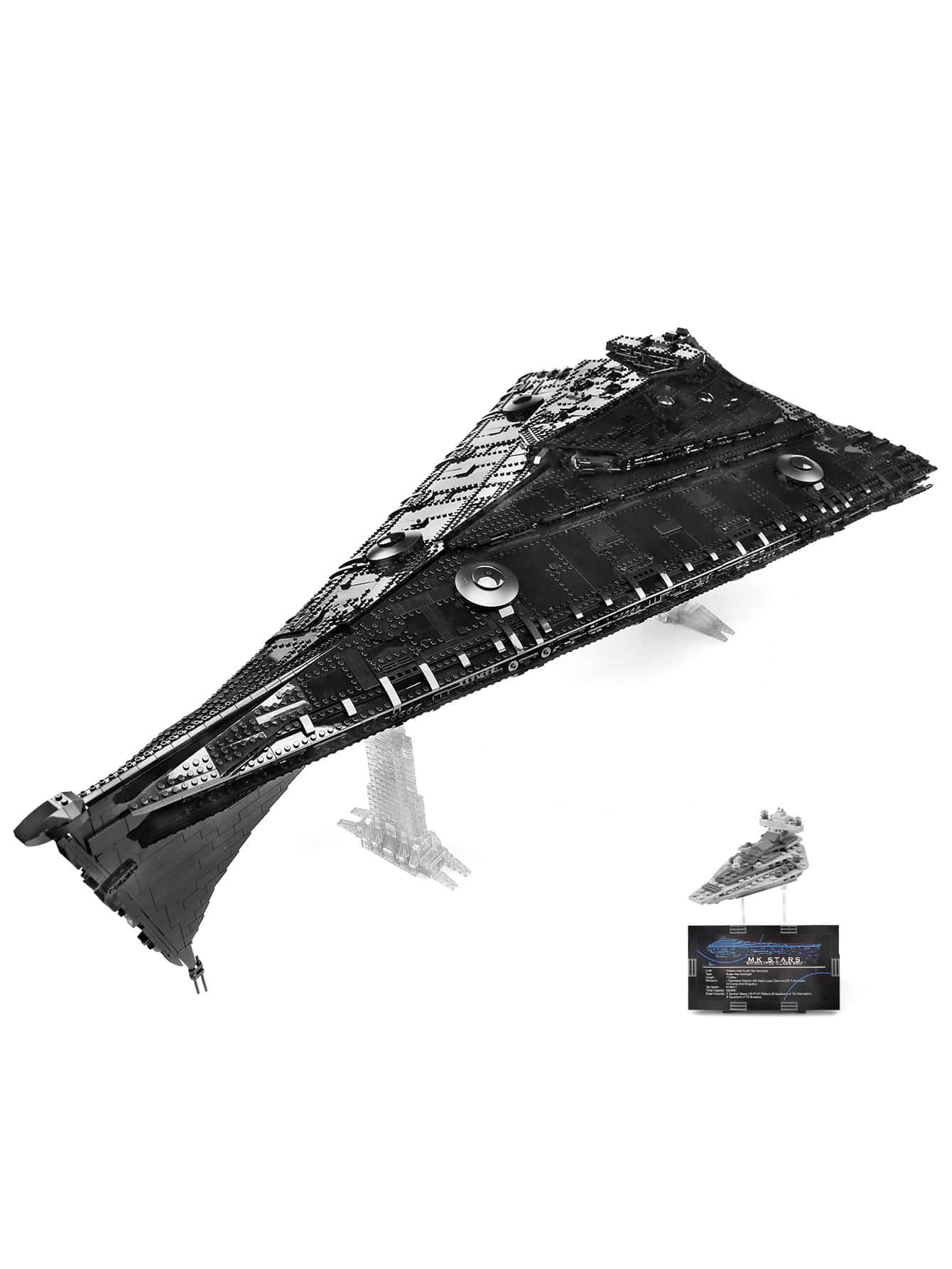 Mould King 21004 Super Star Destroyer Model, Eclipse-Class Imperial ...
