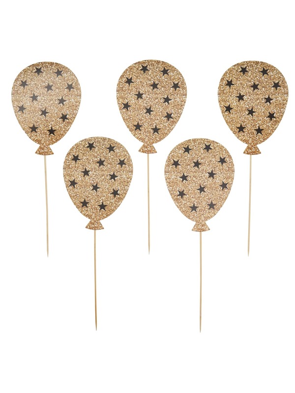 50th Birthday Decorations Party Centerpieces, Black and Gold Stick ...