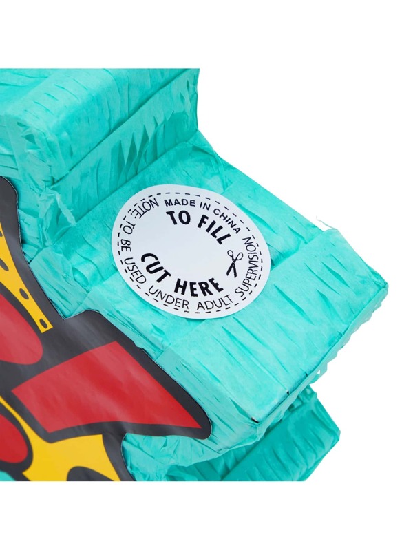 Small Comic Book Pop Pinata for Superhero Themed Birthday Party ...