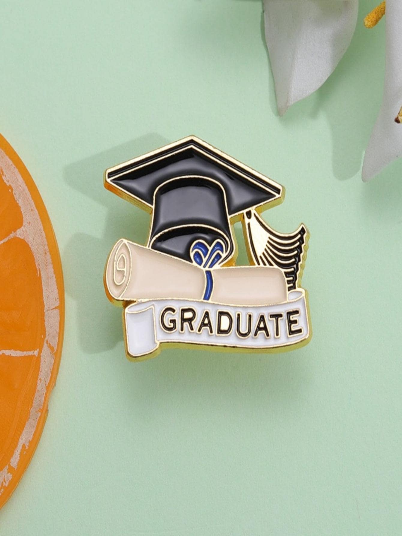 1pc Graduation Hat Design Party Badge | SHEIN USA