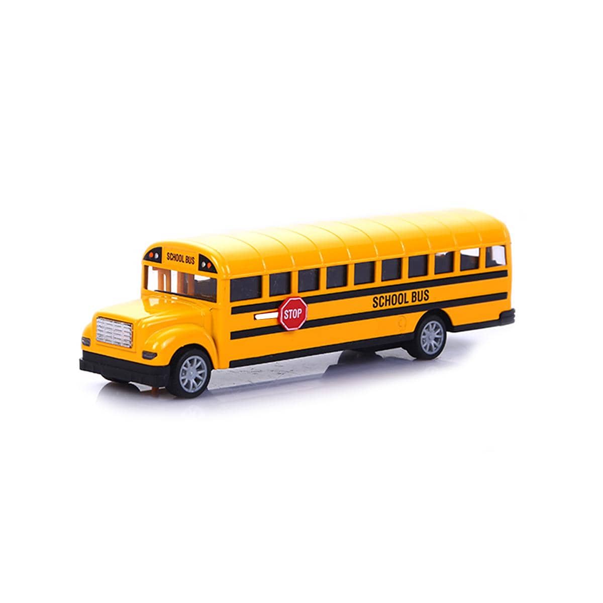 1:36 Scale Die-Cast Alloy School Bus Model Toy For Children, Home Decor ...