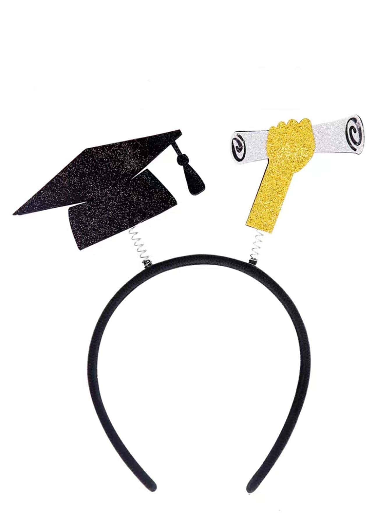 Women Graduation Hat Decor Costume Headband, For Graduation Party ...