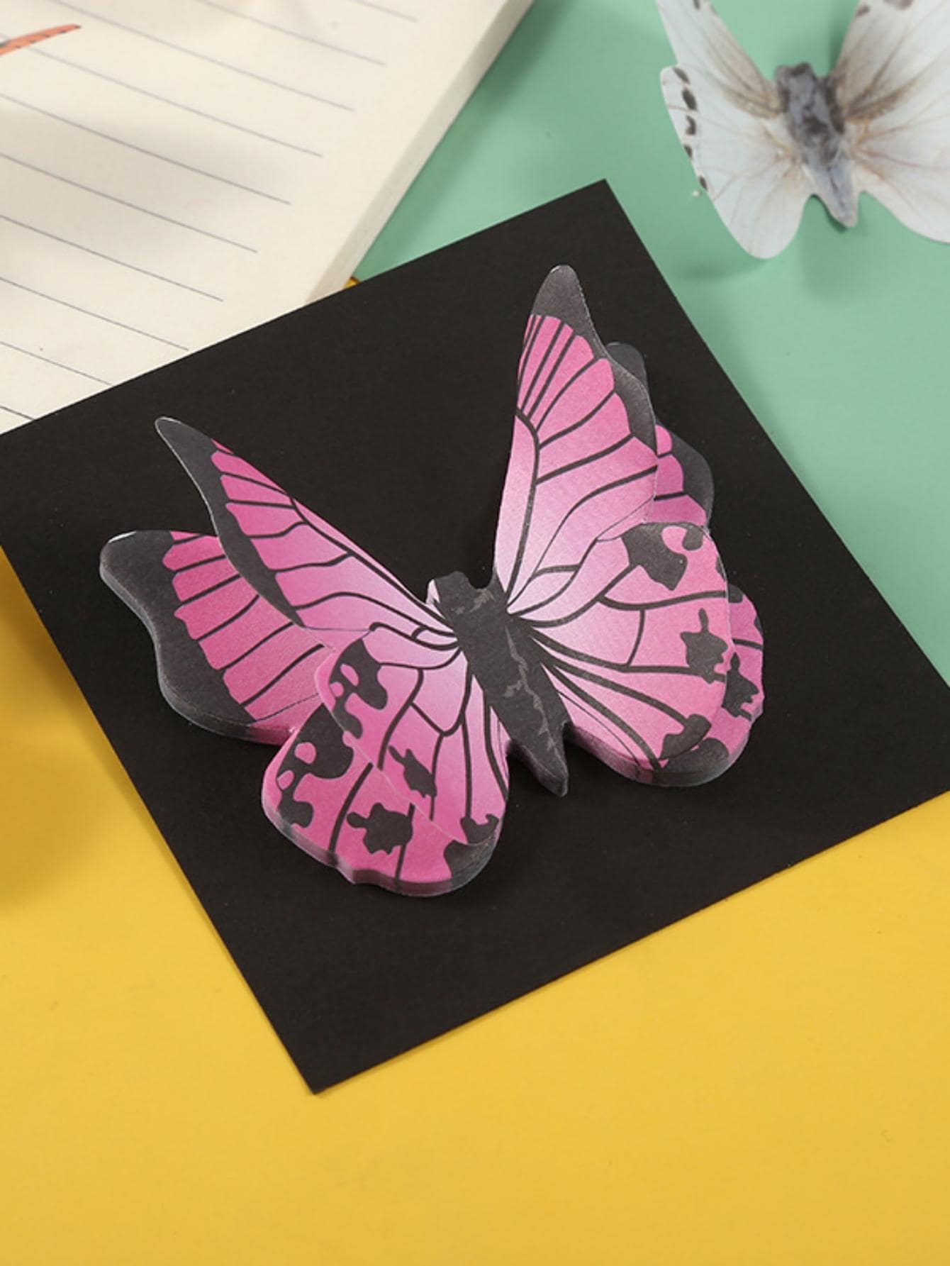 60pcs Butterfly Design Sticky Note, Creative Multi-purpose Easy To Post ...