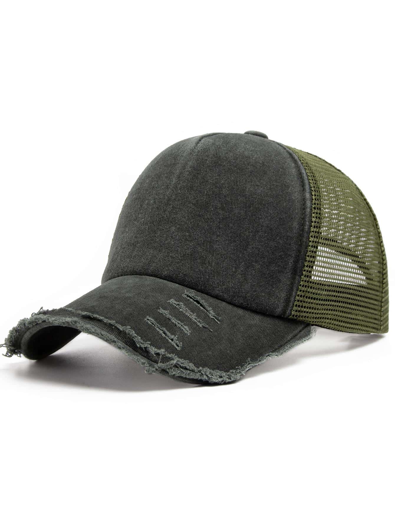 Ripped Trucker Hat | SHEIN USA