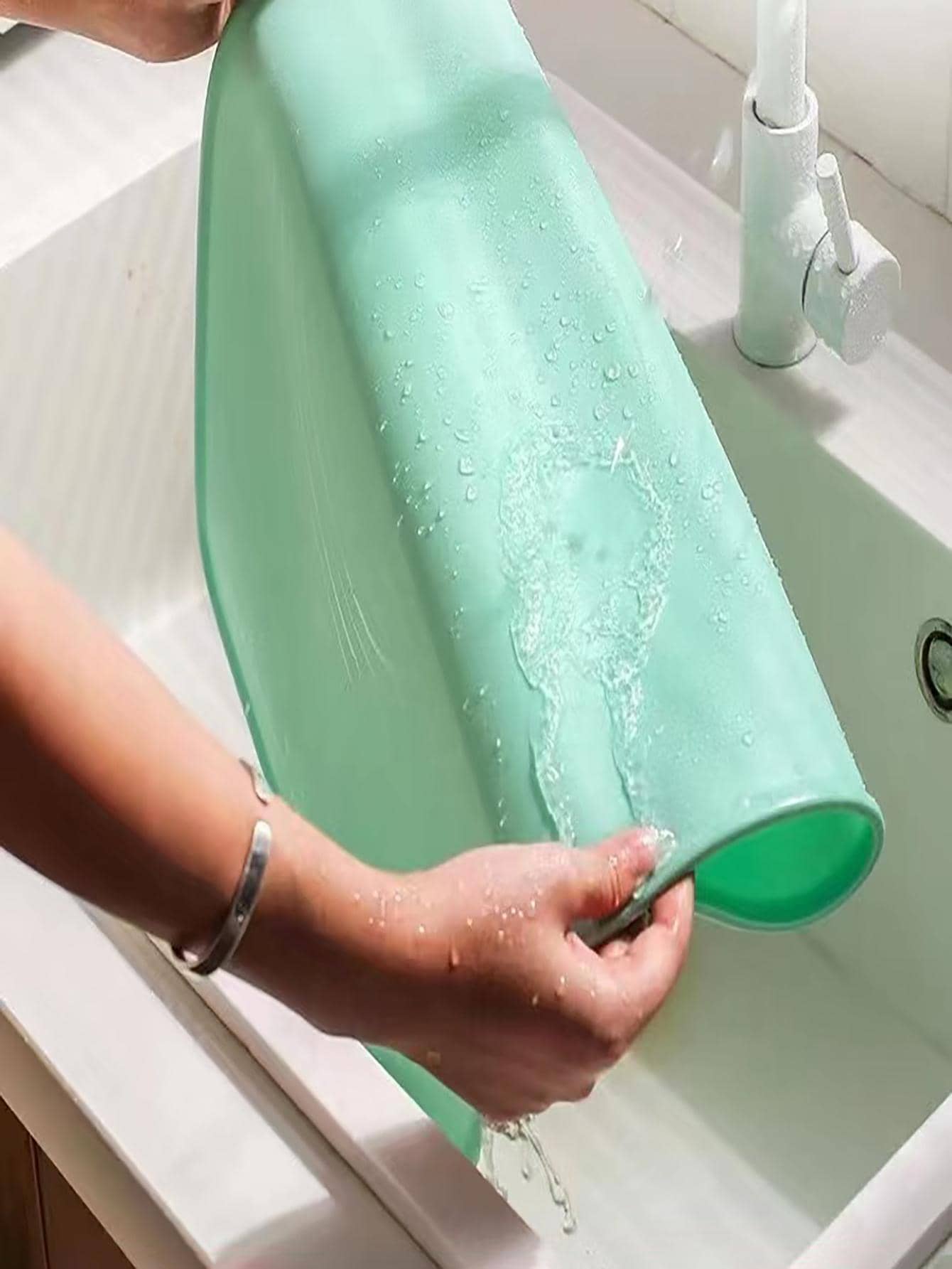 1pc Silicone Kneading Mat, Panel Rolling Mat, Noodle Mat Chopping Board ...