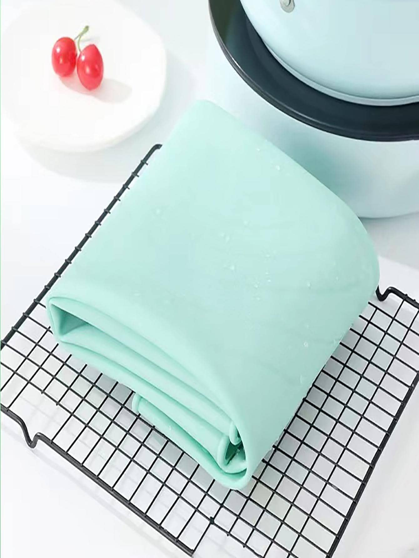 1pc Silicone Kneading Mat, Panel Rolling Mat, Noodle Mat Chopping Board ...