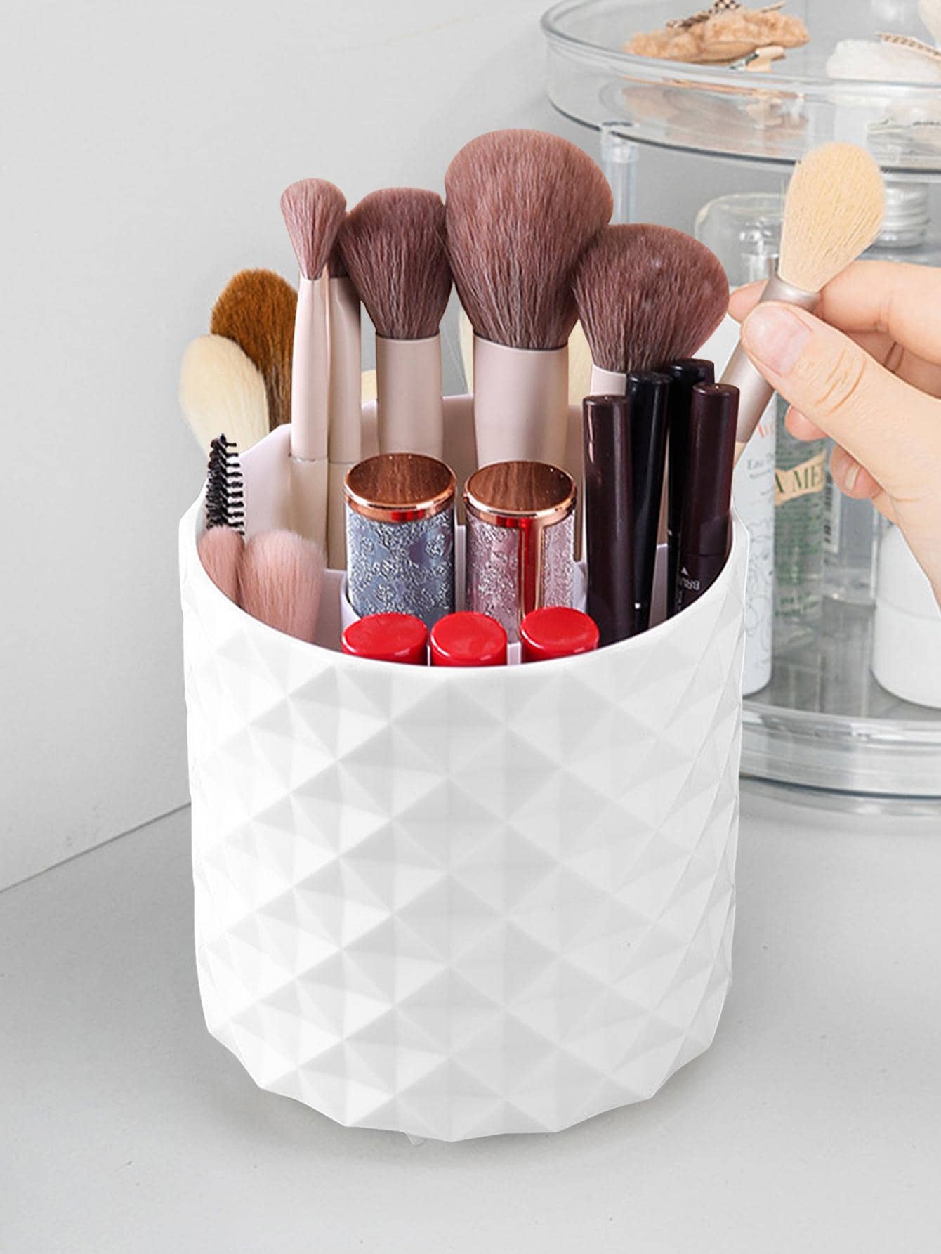 1pc Plain Desk Storage Box | SHEIN USA
