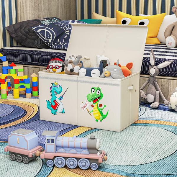 Large Toy Chest,Removable Divider Toy Storage Organizer,Toy Boxes with ...