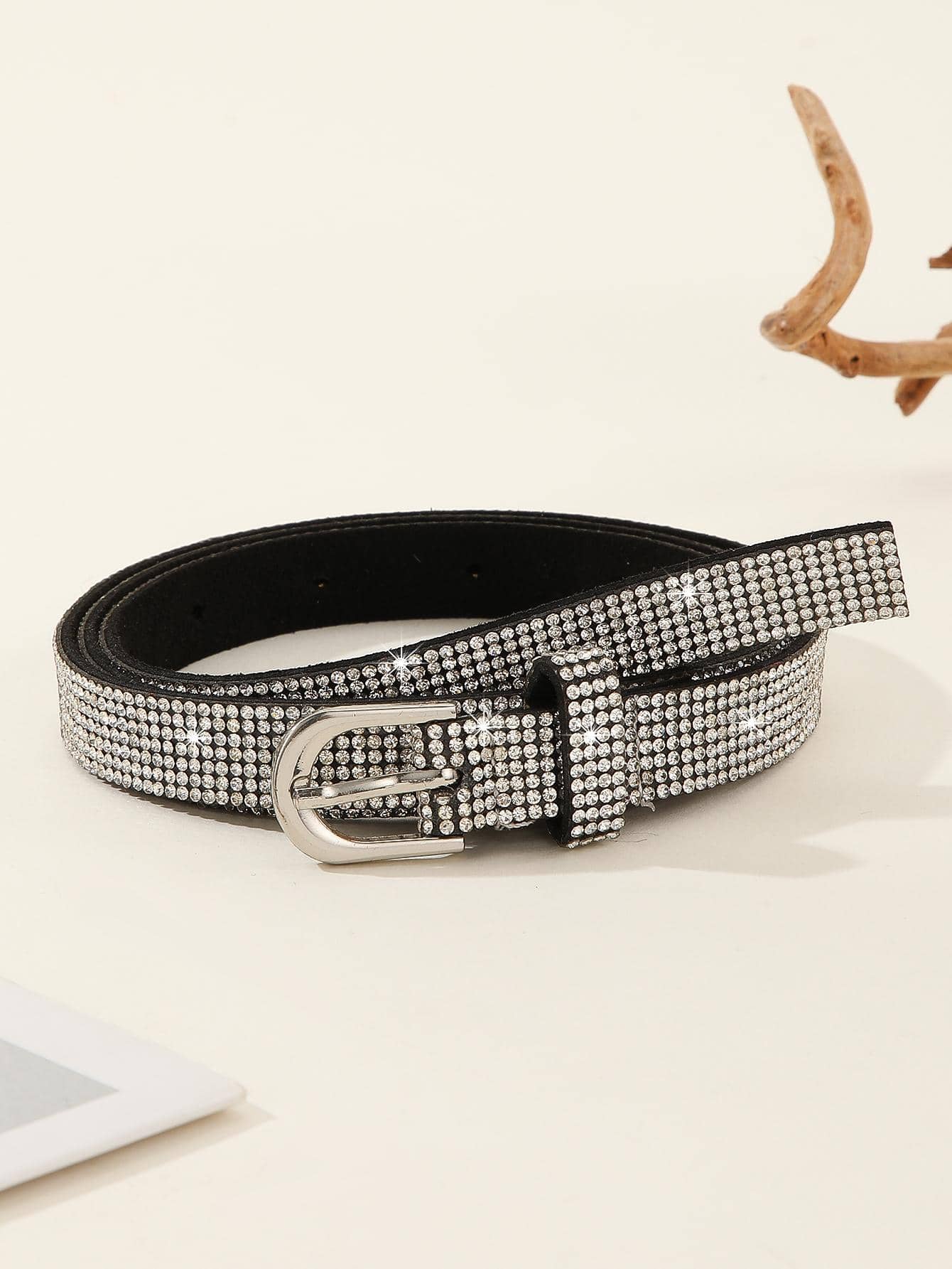 Rhinestone Decor Belt | SHEIN USA