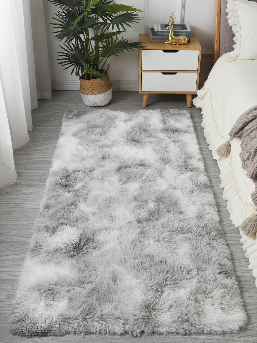 1pc Tie Dye Fuzzy Rug | SHEIN USA